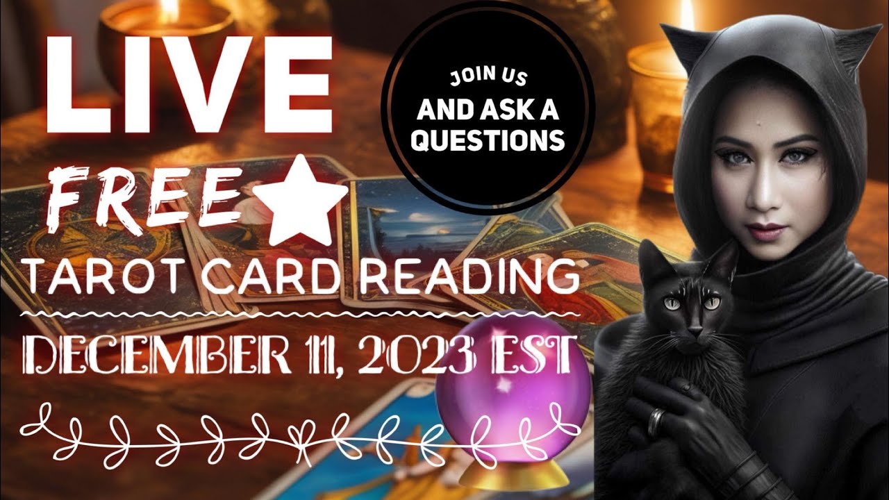 LIVE: FREE TAROT READING - YouTube