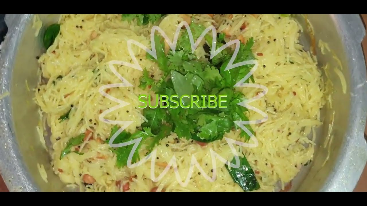 Semiya Pulihora/ Vermicelli Pulihora /Semiya Tamarind Upma - YouTube