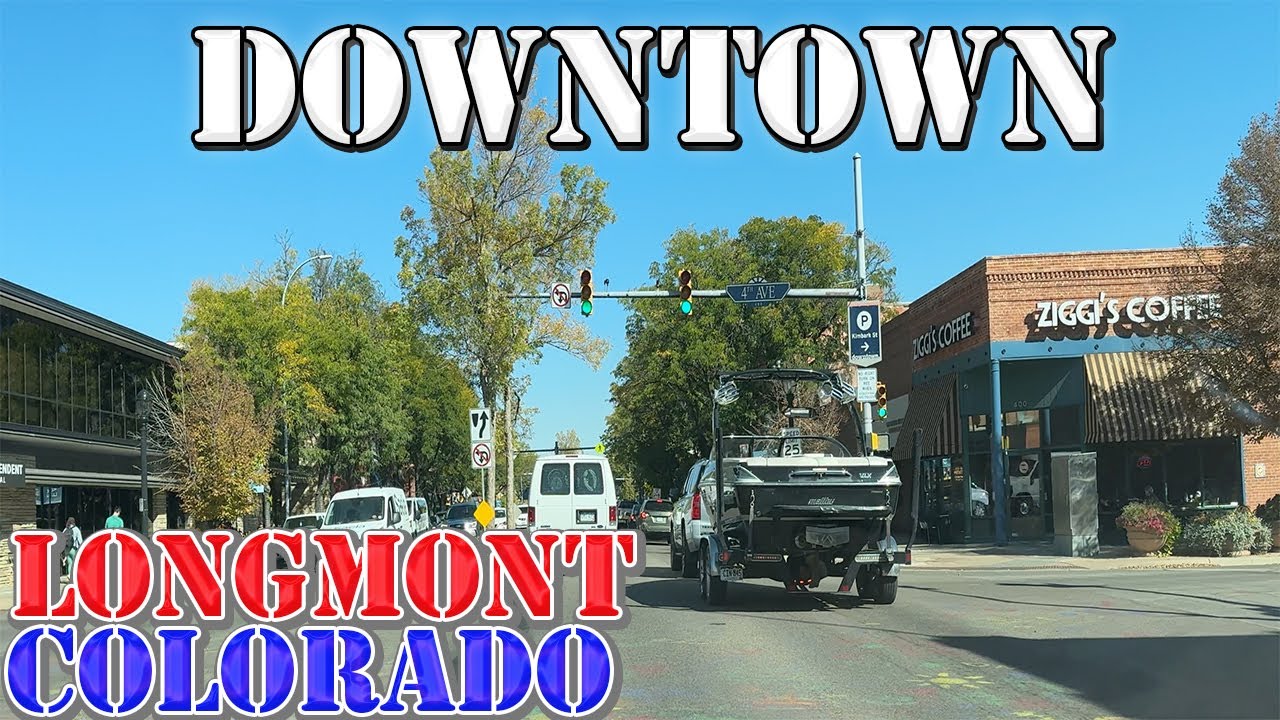 Longmont - Colorado - 4K Downtown Drive - YouTube