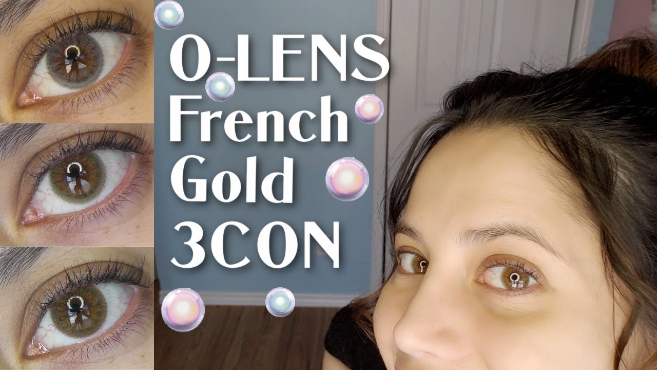 O-Lens French Gold 3CON Series Review (UP CLOSE) - YouTube