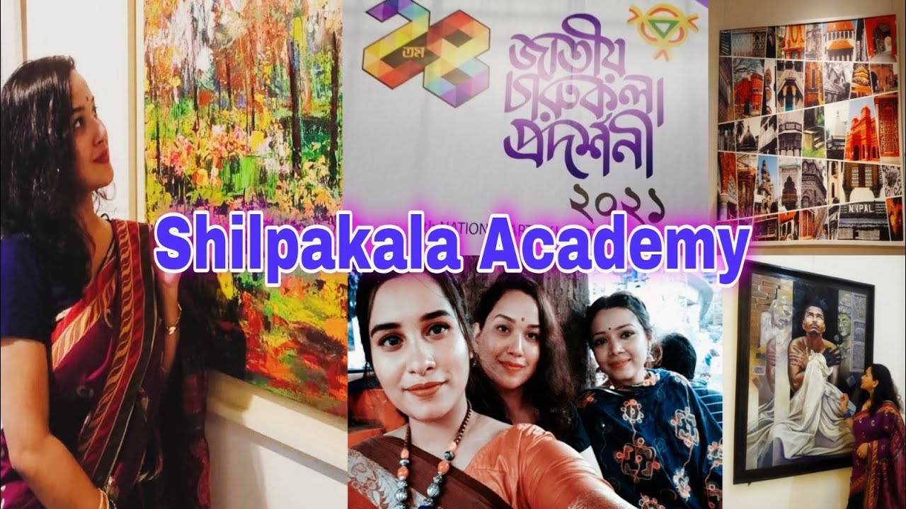 Shilpakala Academy Exhibition || বাংলাদেশ শিল্পকলা একাডেমী ঢাকা || Art ...