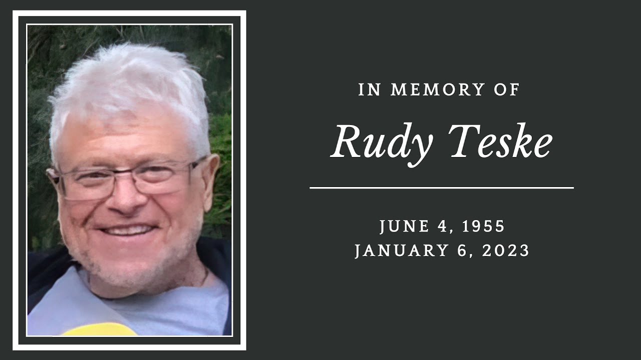 Rudy Teske Memorial Service - YouTube