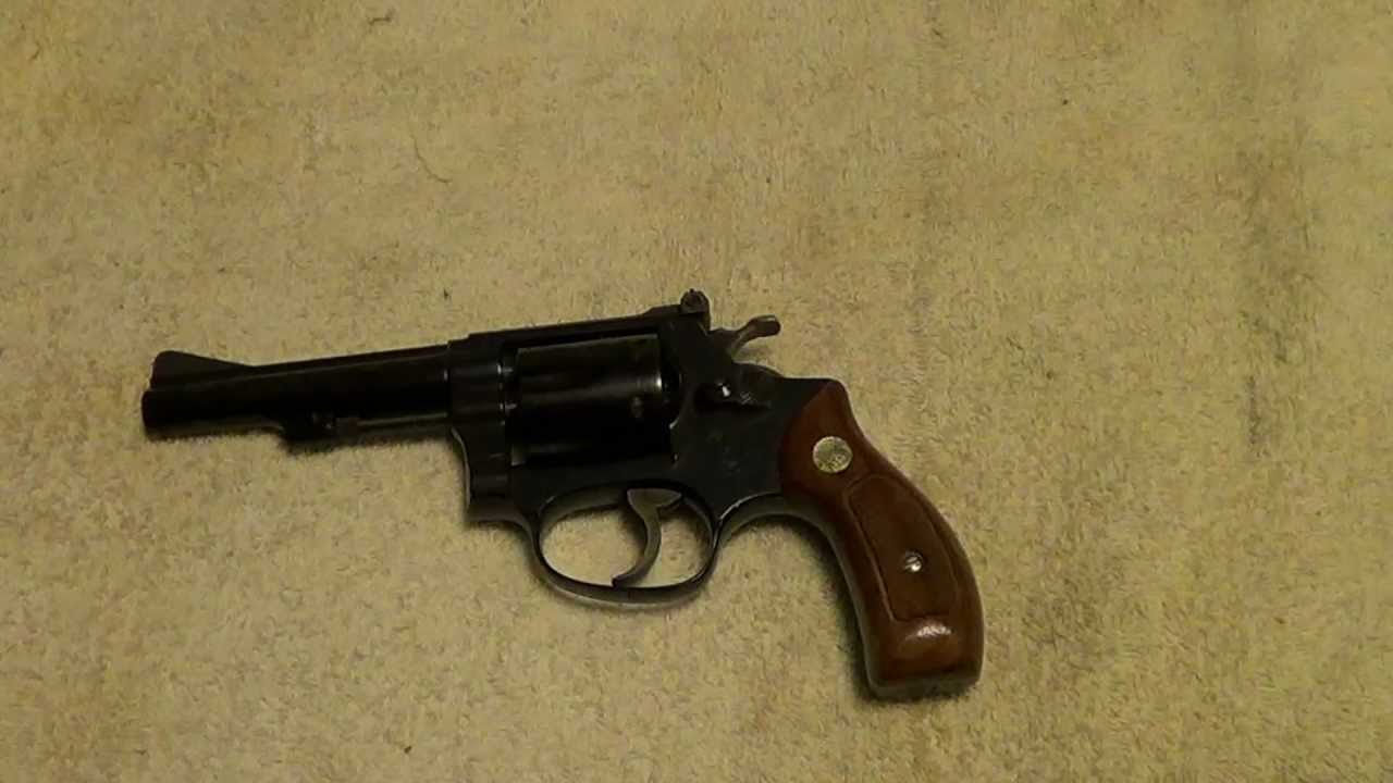 Smith & Wesson model 34-1 Kit Gun .22LR revolver - YouTube
