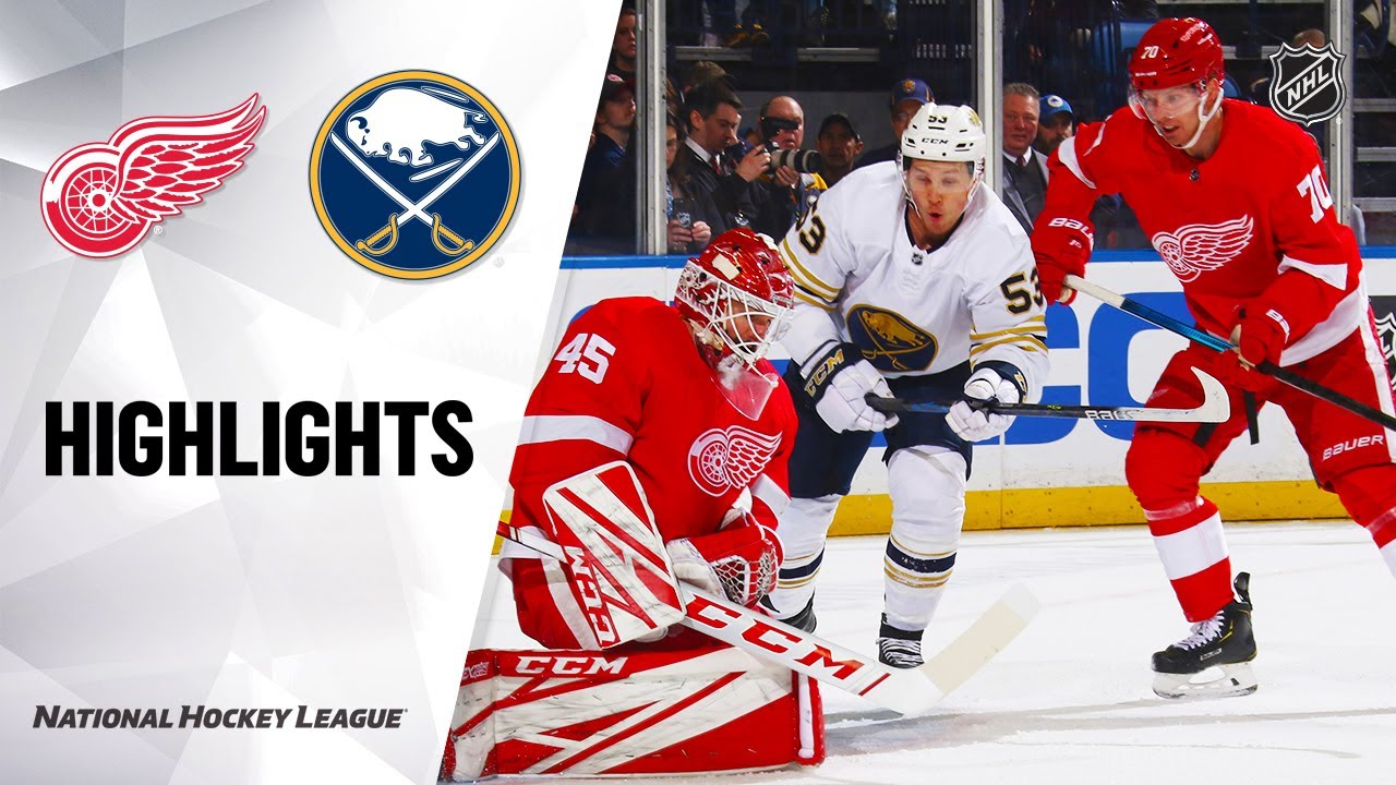 NHL Highlights | Red Wings @ Sabres 2/6/20 - YouTube