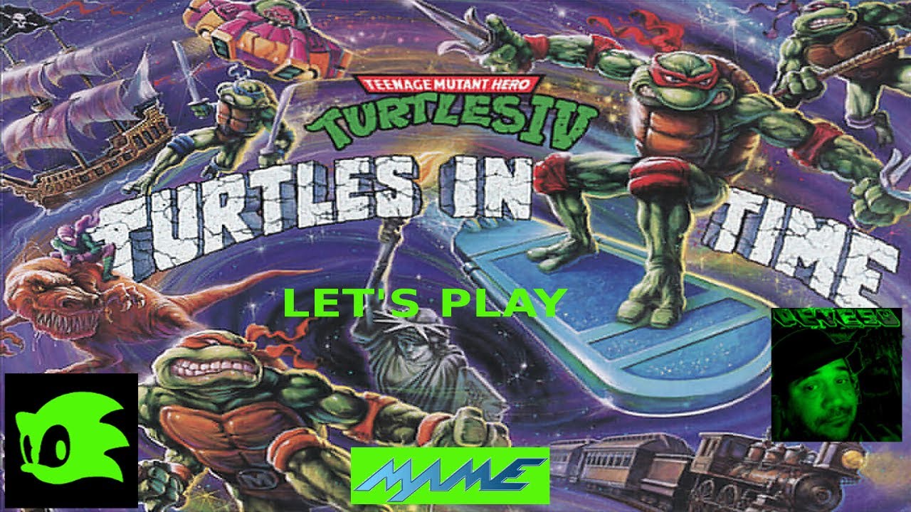Let's Play TMNT 4 Turtles In Time MAME - YouTube