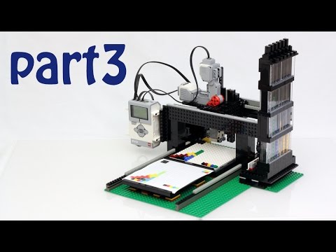 The LEGO Printer Project - Part 3 - YouTube