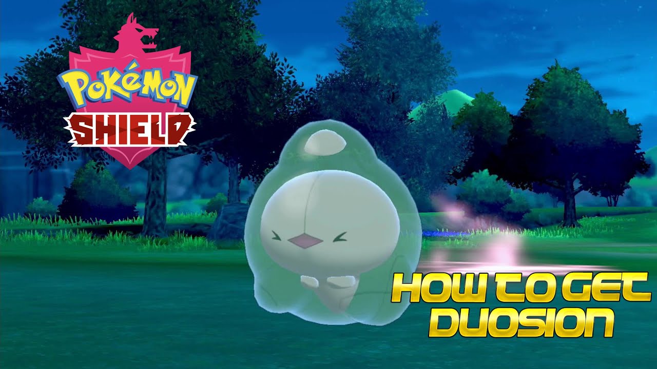 Pokémon Sword and Shield - How to get Duosion in the wild - YouTube