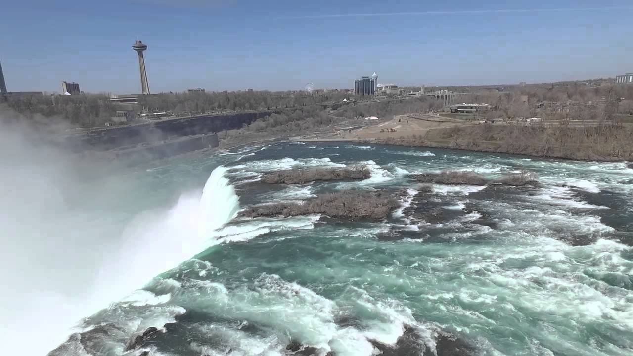 Over Niagara Falls P3A - YouTube