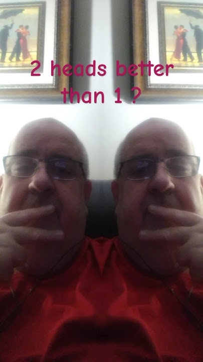 Are 2 heads better than 1 ? #shorts - YouTube
