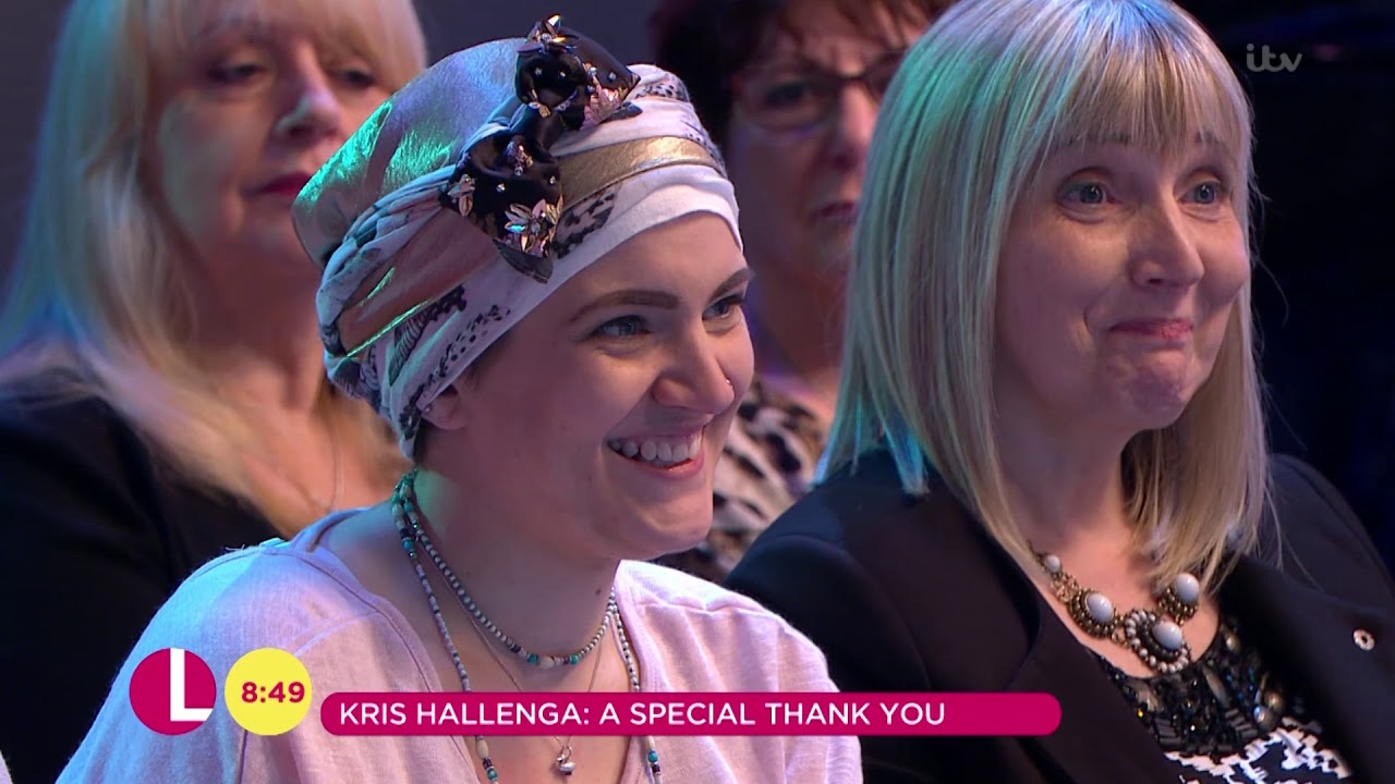Kris Hallenga Meets Audience Members Who Her Charity Helped | Lorraine ...