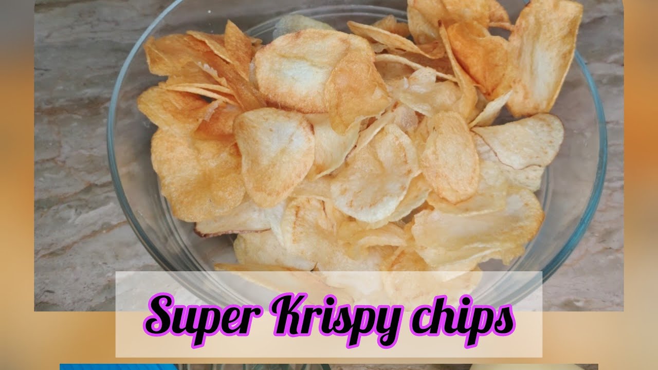 Crispy chips recipe | how to make crispy chips | Bazar jasi chips ...