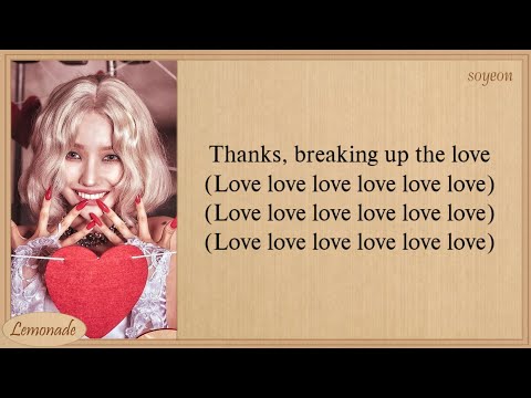 (G)I-DLE LOVE Easy Lyrics