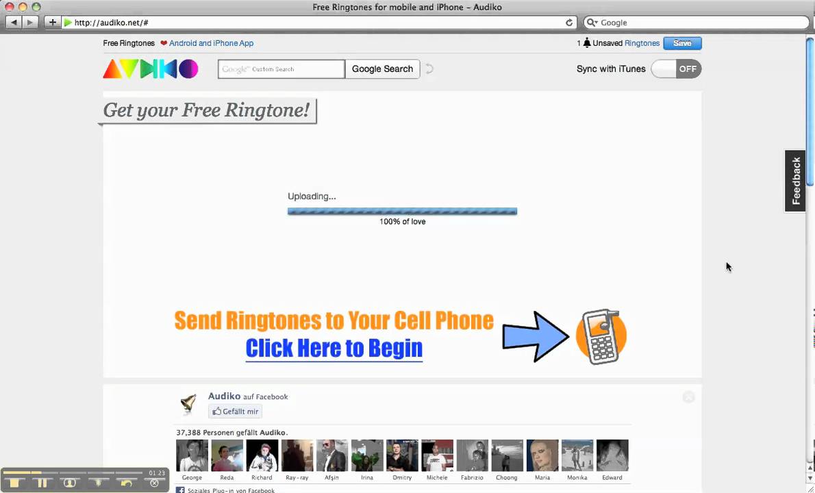 Klingeltöne für Apple iPhone erstellen mit audiko.net - YouTube