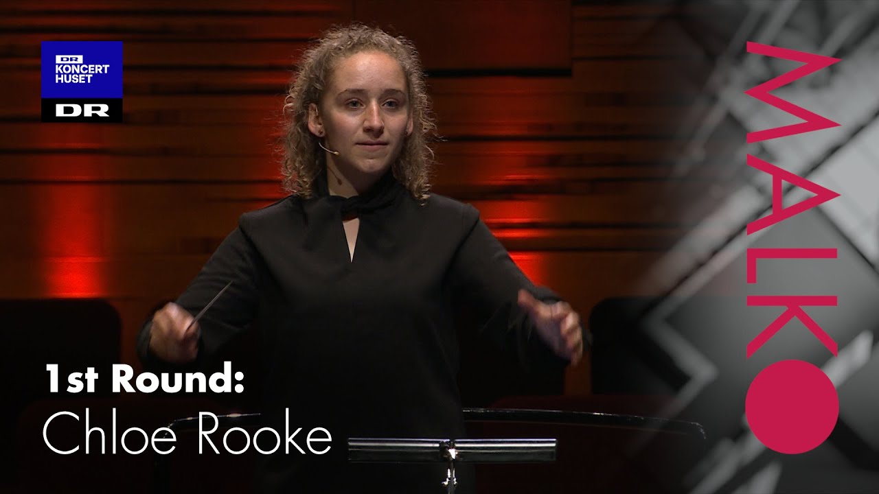 Malko Competition 2021, 1st Round: Chloe Rooke conducts Weber: Der ...