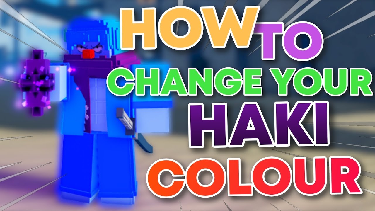(UPDATE 1) HOW TO *CHANGE YOUR HAKI COLOUR* IN PIXEL PIECE - YouTube
