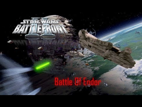 Star Wars: Battlefront 2 - Battle of Endor MOD - YouTube