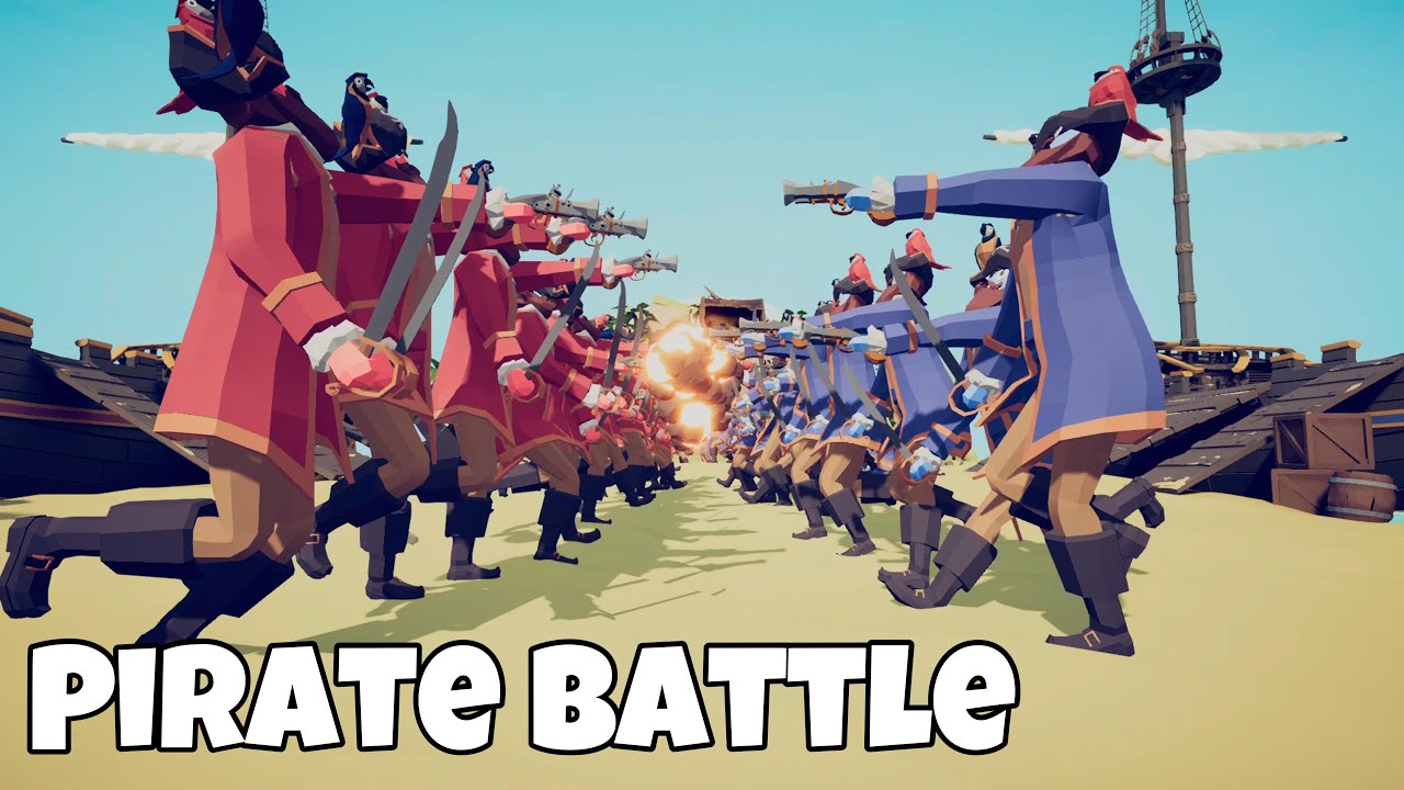 Pirates Vs Pirates Totally Accurate Battle Simulator - YouTube