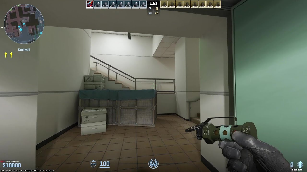 Counter Strike 2 - Office (Casual T/CT Gameplay with Bots) - YouTube