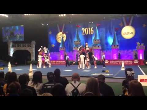 University of Akron Cheerleading Nationals - YouTube