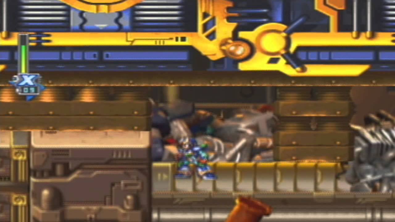 Mega Man X6 walkthrough (w/ commentary) Part 16 - Metal Shark Player ...