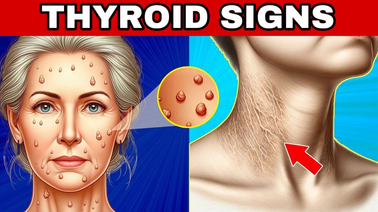 🚨 8 THYROID WARNING SIGNS (Hypothyroidism and Hyperthyroidism) - YouTube