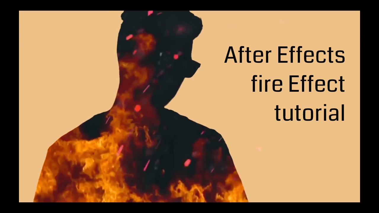 fire double exposure 'AFTER EFFECTS' tutorial - YouTube