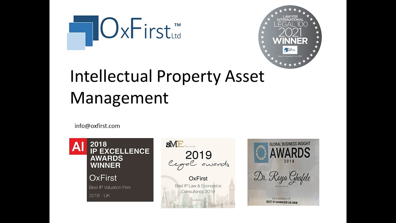 Intellectual Property Asset Management - YouTube