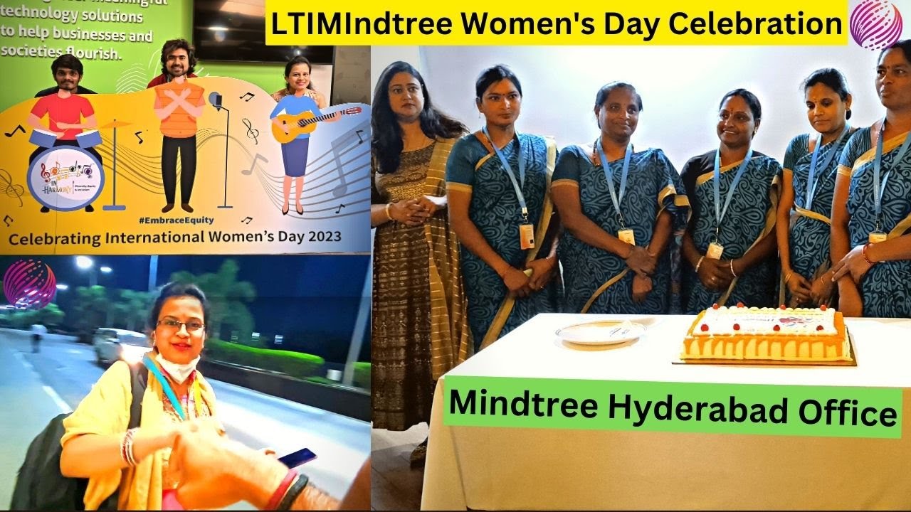 @TheMindtreeLTD Office Hyderabad | Women's Day Celebration In Mindtree Office - YouTube