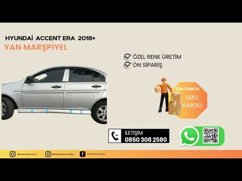 HYUNDAİ ACCENT ERA 2018+ YAN MARŞPİYEL | Ateş Bodykit | Sipariş Whatsapp : 05413082584