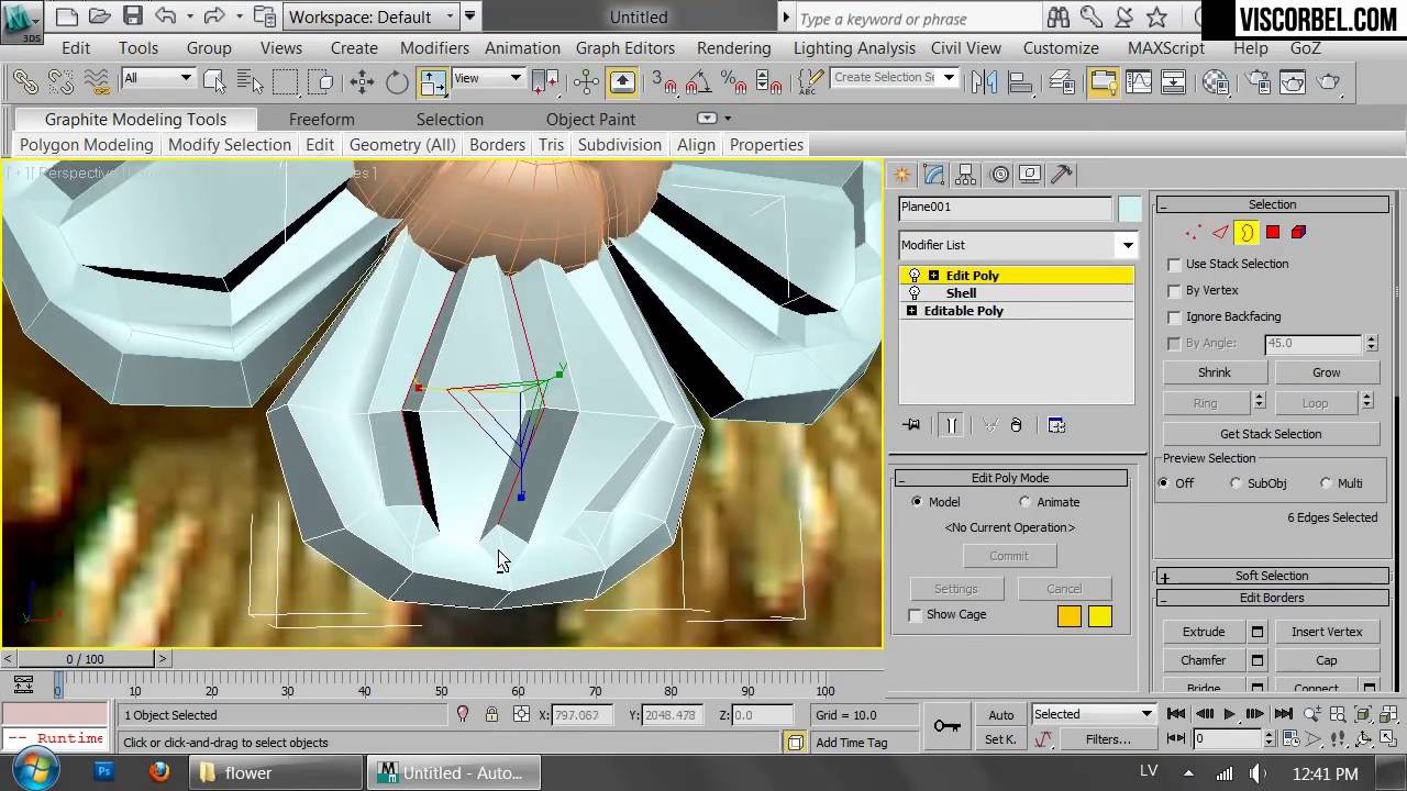 HƯỚNG DẪN VẼ HOA VĂN TRONG 3DS MAX TOÀN TẬP TurboSmooth Modifier - YouTube