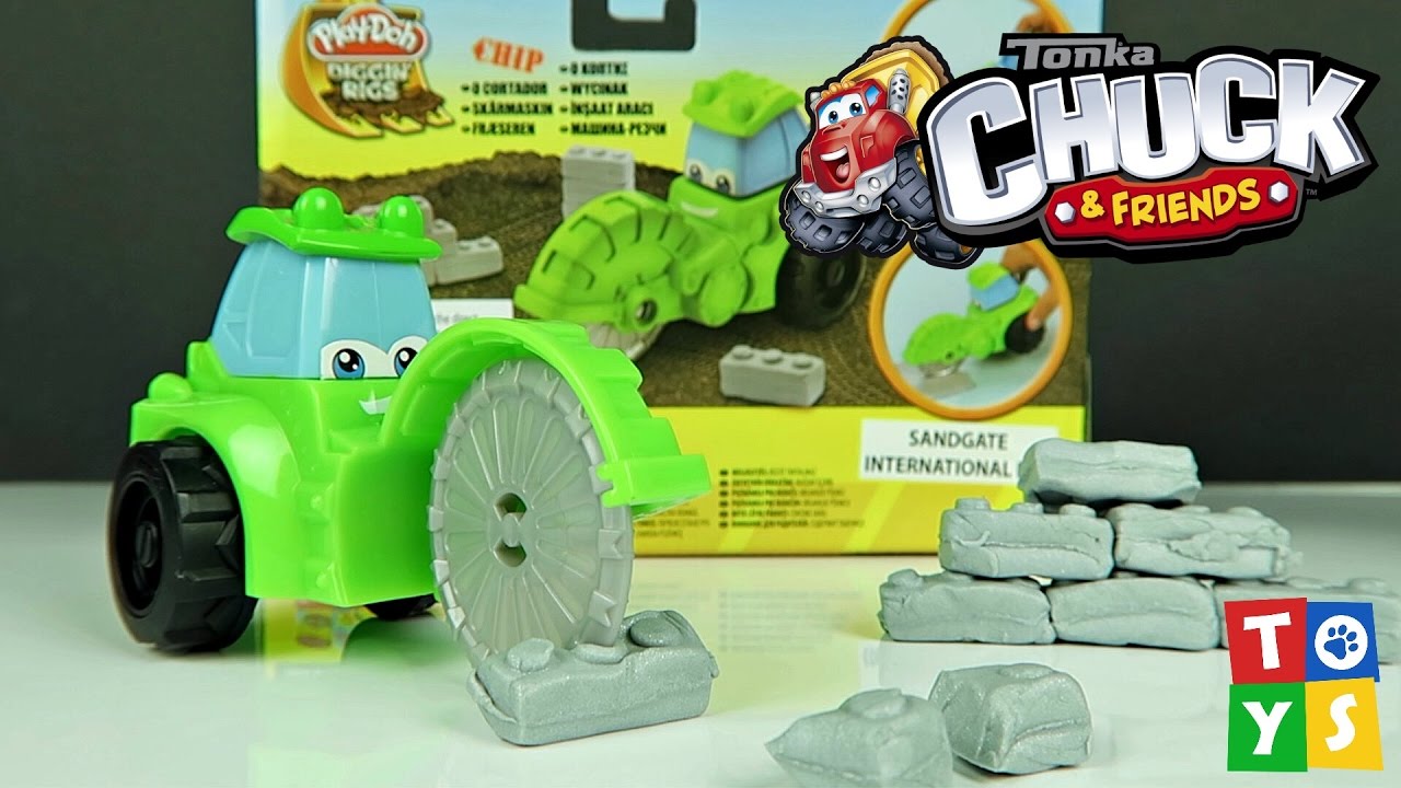 Play-Doh Tonka Chuck and Friends Chip the Cutter - YouTube