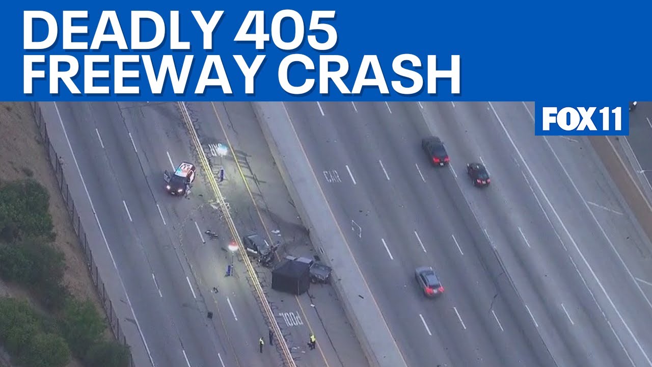 LAPD sergeant and civilian killed in 405 Freeway crash | FOX 11 LA ...