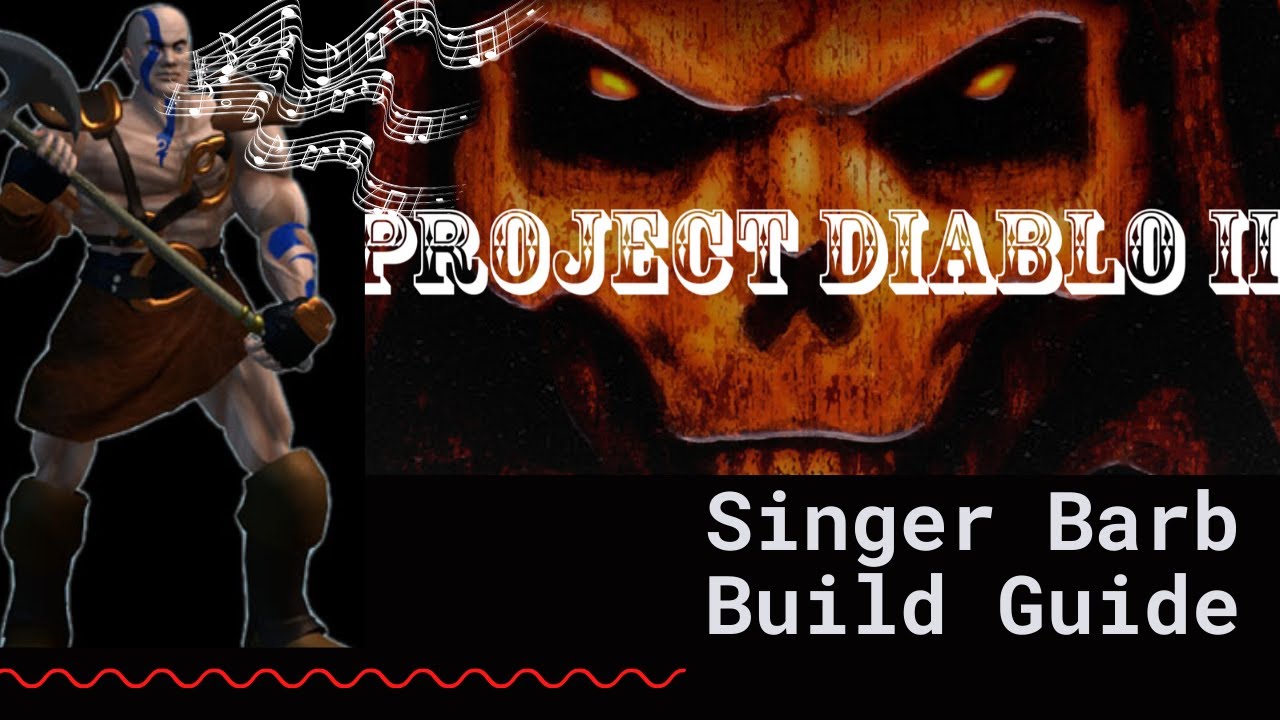 Project diablo 2 Singer Barb (WarCry) Build Guide and Gameplay! - YouTube