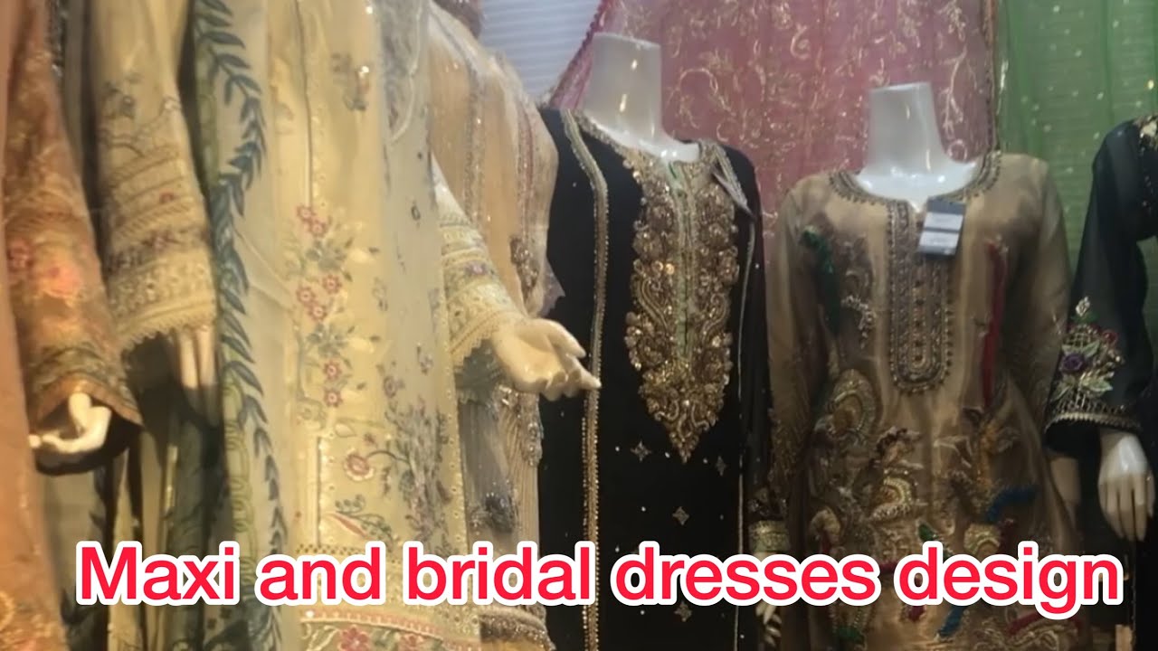Maxi Bridal Dress Design | Bridal dress design - YouTube