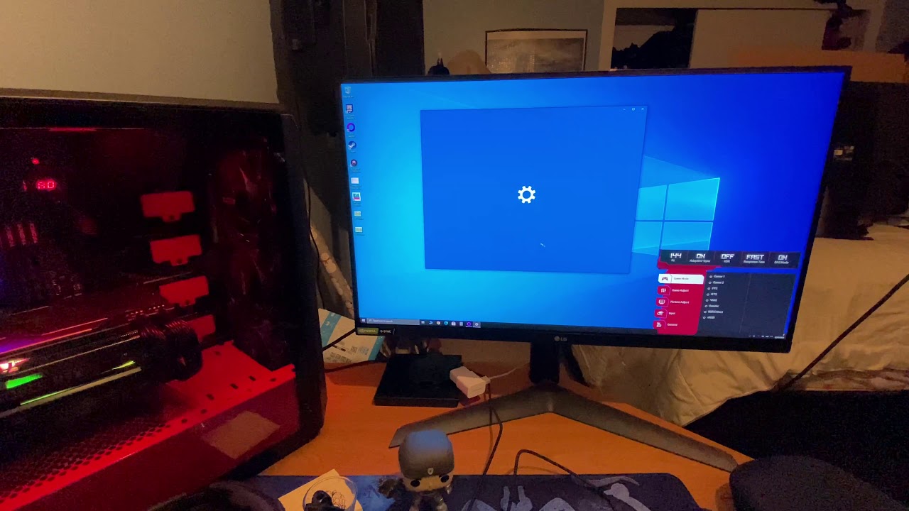 LG 27GL850-B - YouTube