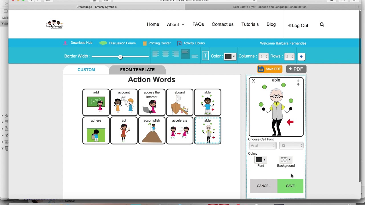 How to use the Printing Center - Custom templates - YouTube
