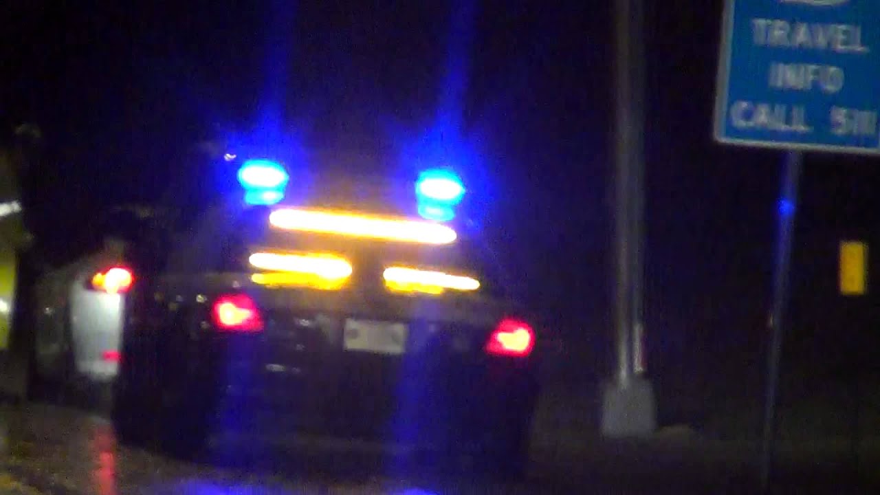 FHP ON A TRAFFIC STOP LOTS OF NEW LED LIGHTS - YouTube