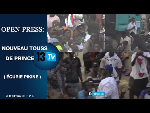 LE LUTTEUR PRINCE AU STADE ALASSANE DJIGO LORS DU CHOC PIKINE/JARAAF ...