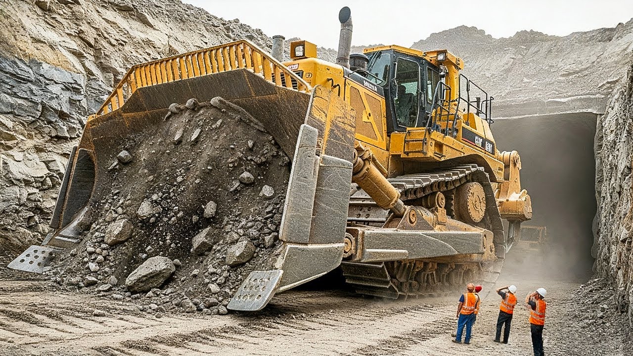 Extreme Dangerous Bulldozer Operator Skills | Heavy Equipment Fails #3 ...