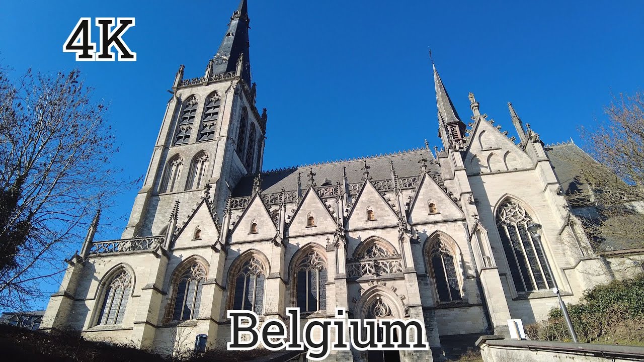 Belgium | Alsemberg church - The Best Video| Belgique | Église d ...