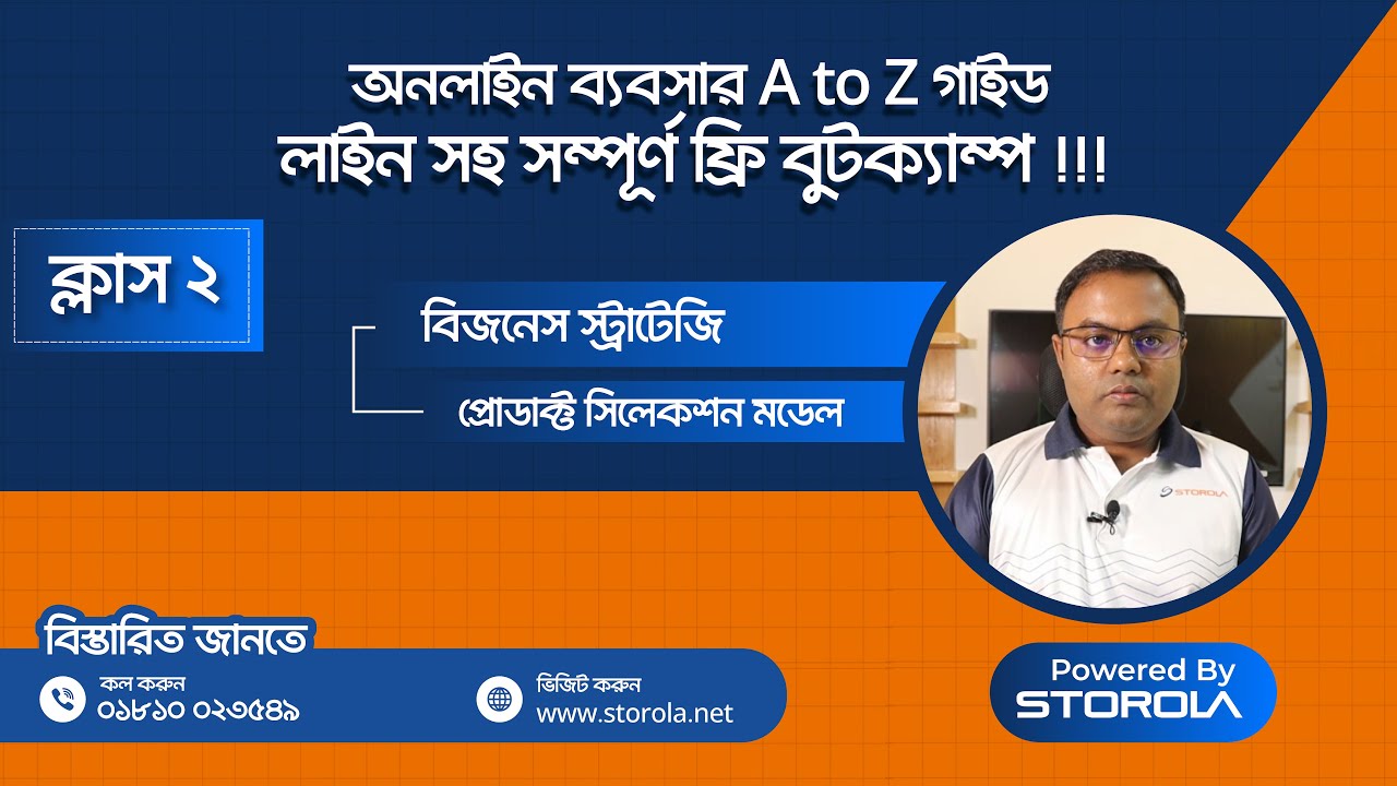 Class 2: Product Selection Model - YouTube