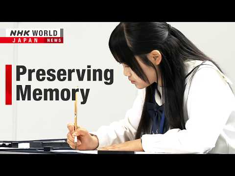 Hiroshima teen writing historyーNHK WORLD-JAPAN NEWS