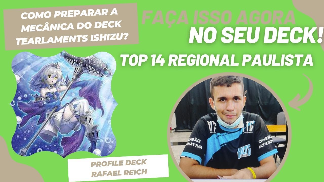 Top 14 regional Paulista 2023 - Rafael Reich Como montar deck ...