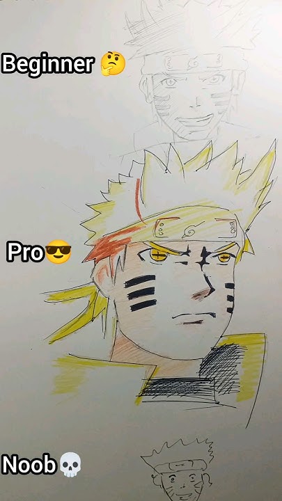 naruto face drawing #shorts #viral #art #drawing #naruto #anime # ...
