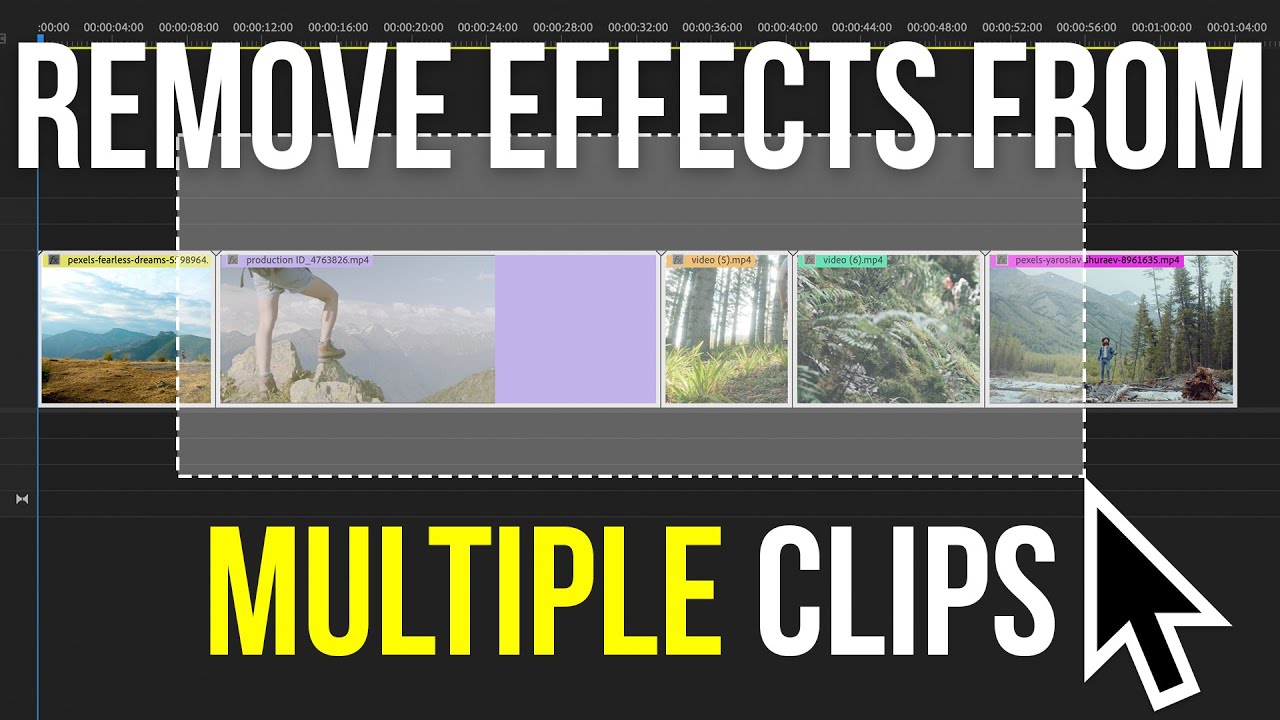 How To Remove Effects From Multiple Clips In Premiere Pro YouTube How To Remove Effects From Multiple Clips In Premiere Pro YouTube
