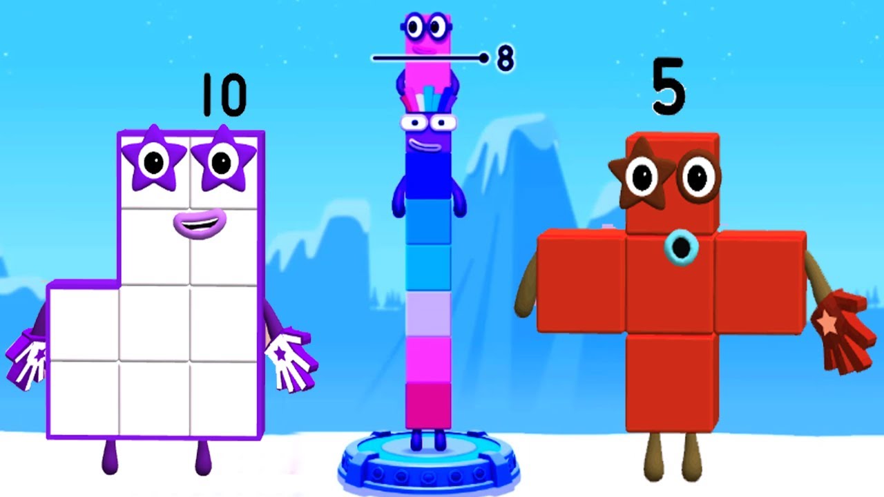 Numberblocks Learning Adventures #34 - Meet the Numberblocks 10 8 5 ...