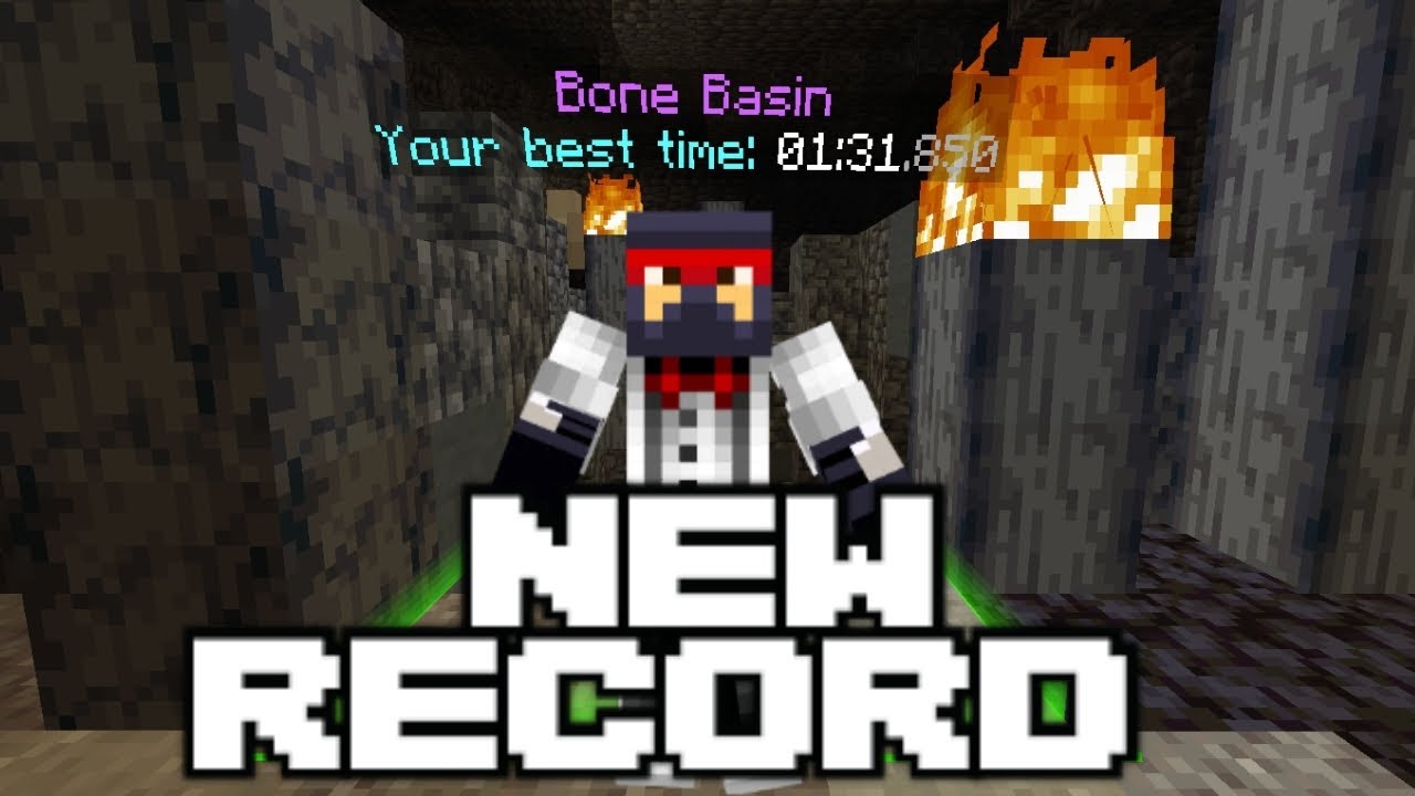 Parkour Worlds Bone Basin New Record - YouTube