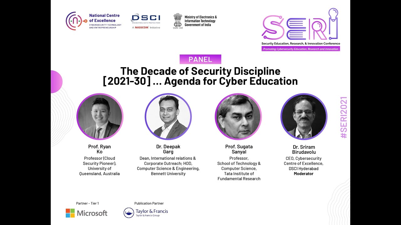 The decade of Security Discipline [2021-30] … Agenda for Cyber ...