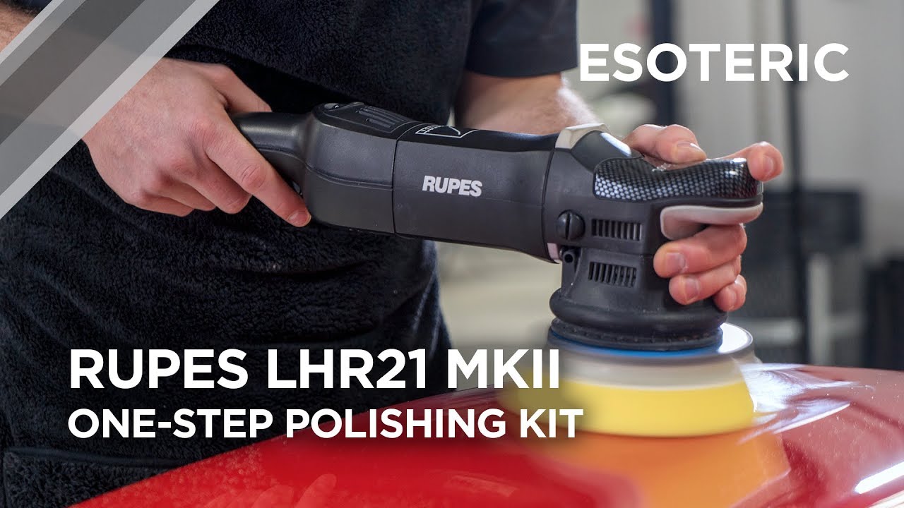 RUPES LHR21 MKII One-Step Polishing Kit by ESOTERIC! - YouTube