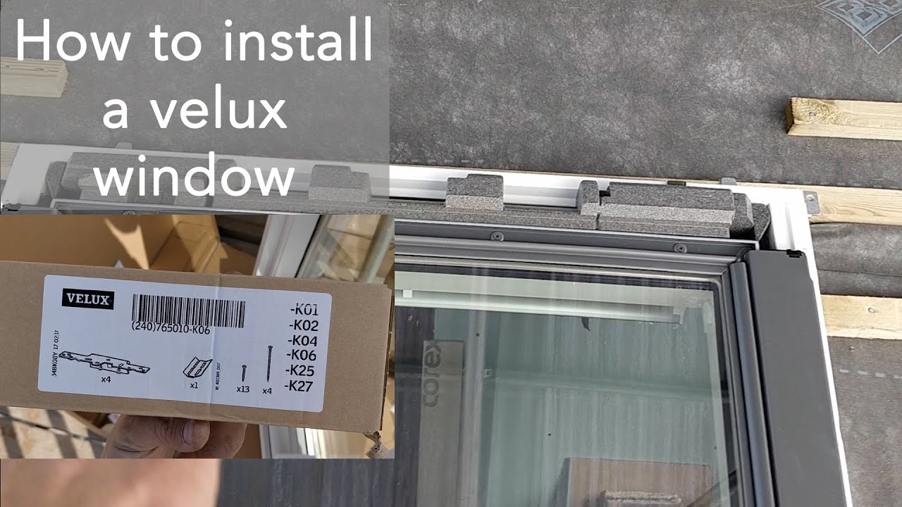 How to fit a Velux - YouTube